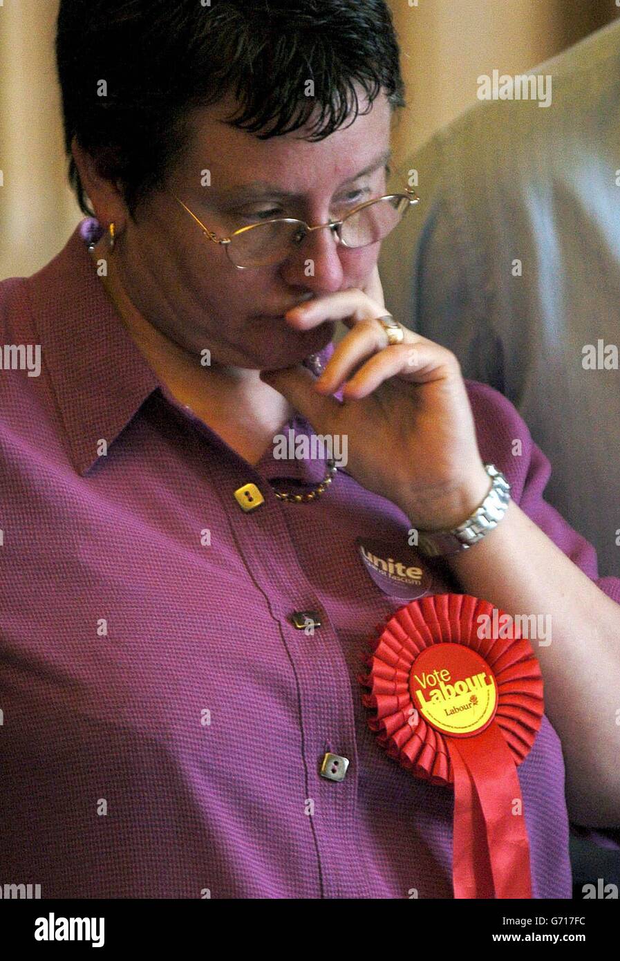 Labour Party supporters Stock Photo - Alamy