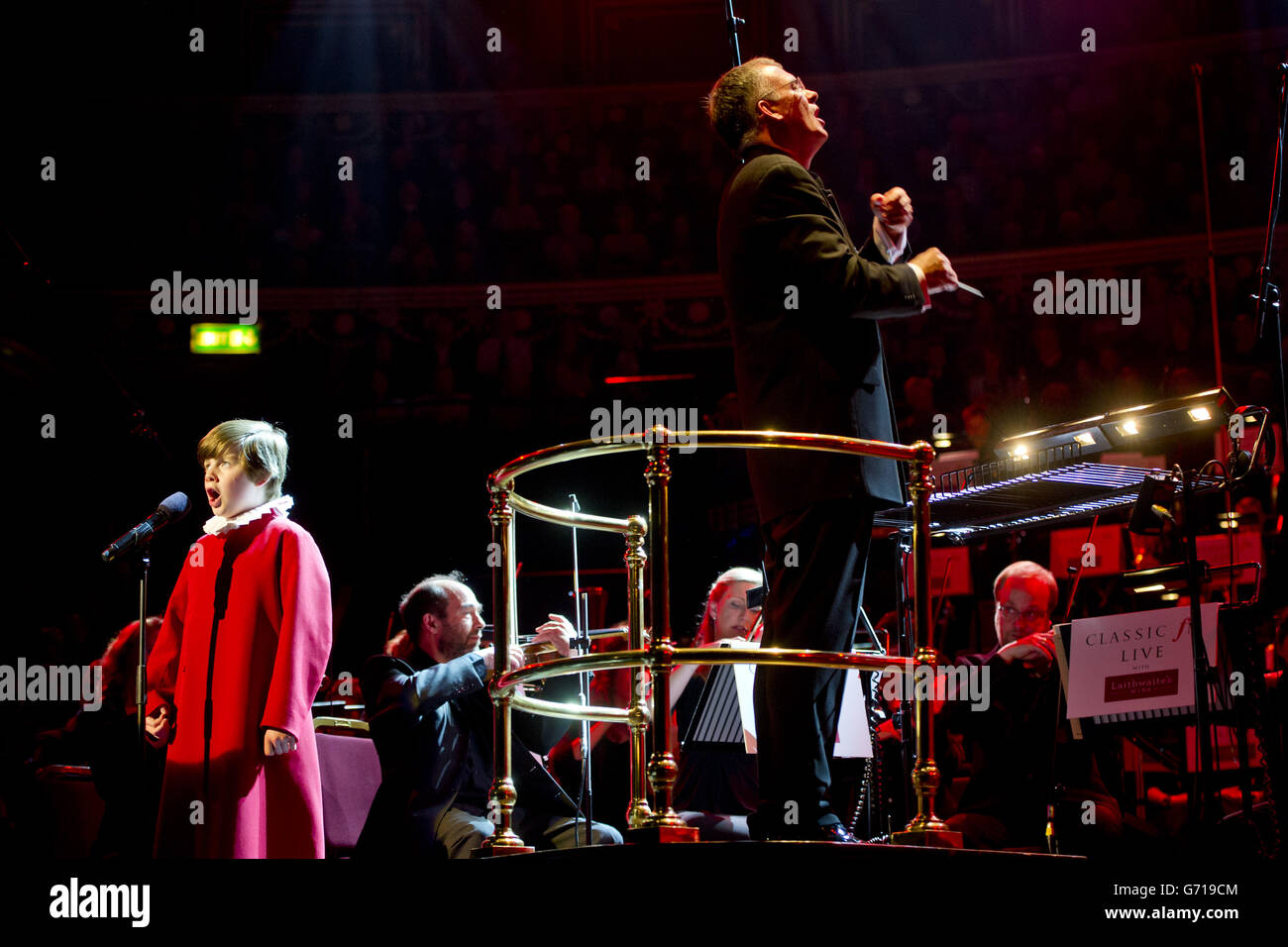 Jack Topping performing with the Royal Northern Sinfonia at Classic FM ...