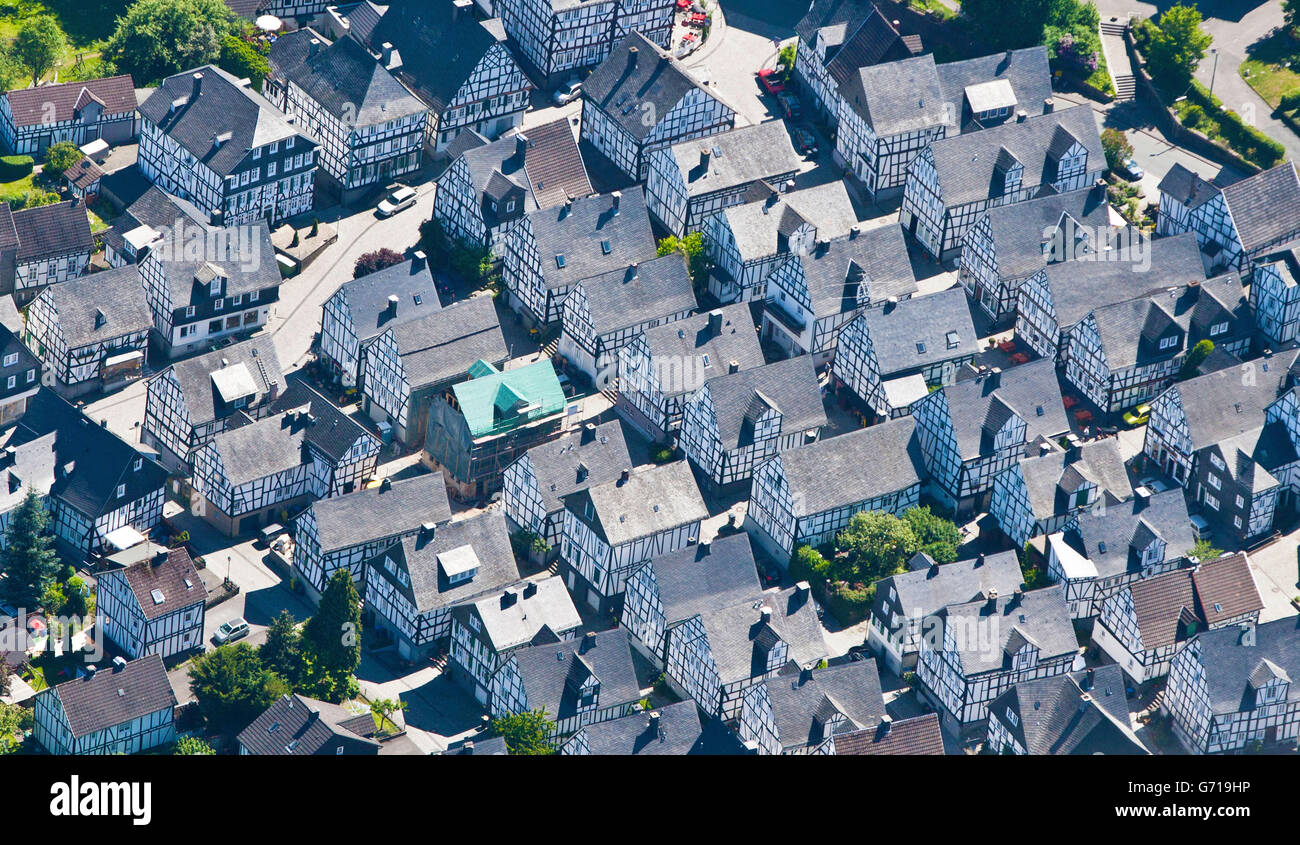 Aerial view of freudenberg hi-res stock photography and images - Alamy