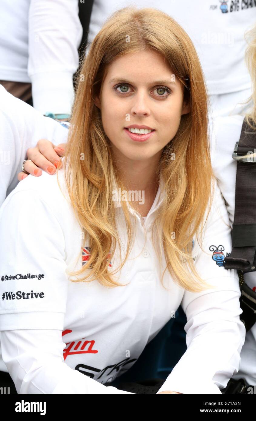 Princess Beatrice, at the O2 in Greenwich, London, during the launch of ...