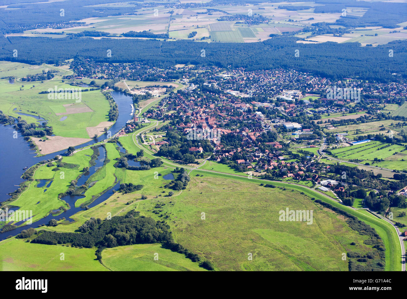 Geography travel germany landscapes elbe hi-res stock photography and ...