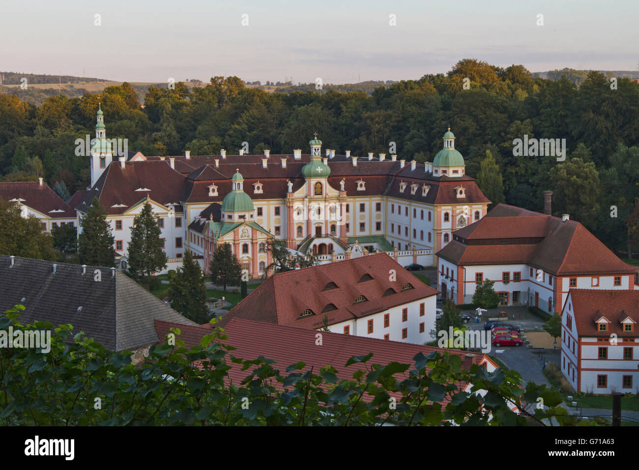 Monastery Marienthal, Ostriz, Saxony, Germany Stock Photo - Alamy