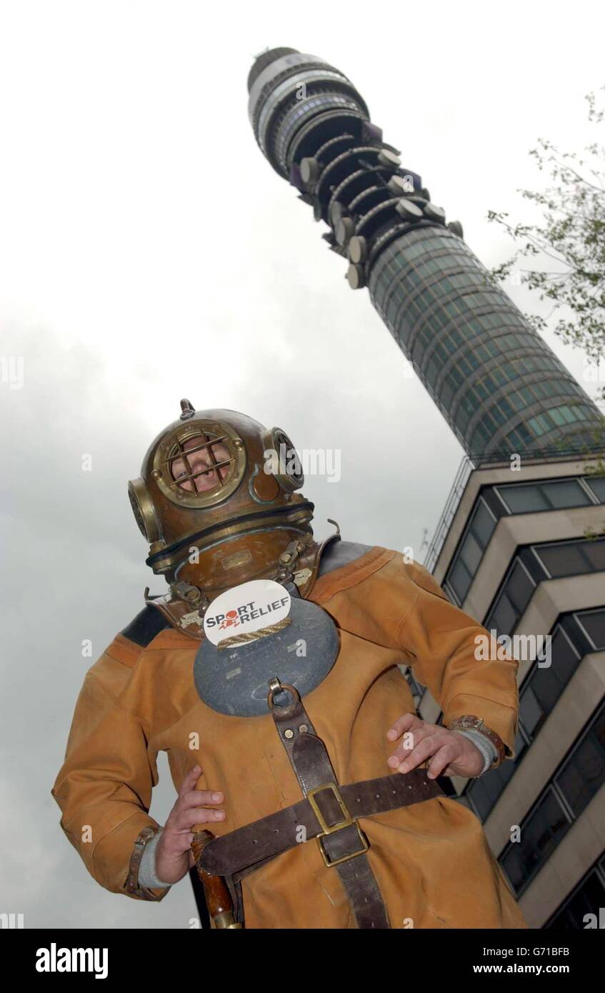 Lloyd Scott, who became famous for completing the London Marathon in a ...