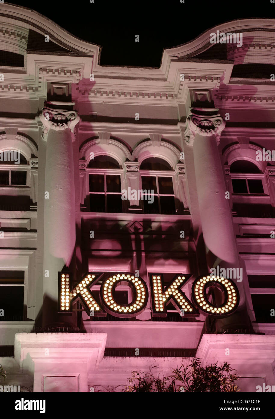 London Music Venues - Stock Stock Photo - Alamy