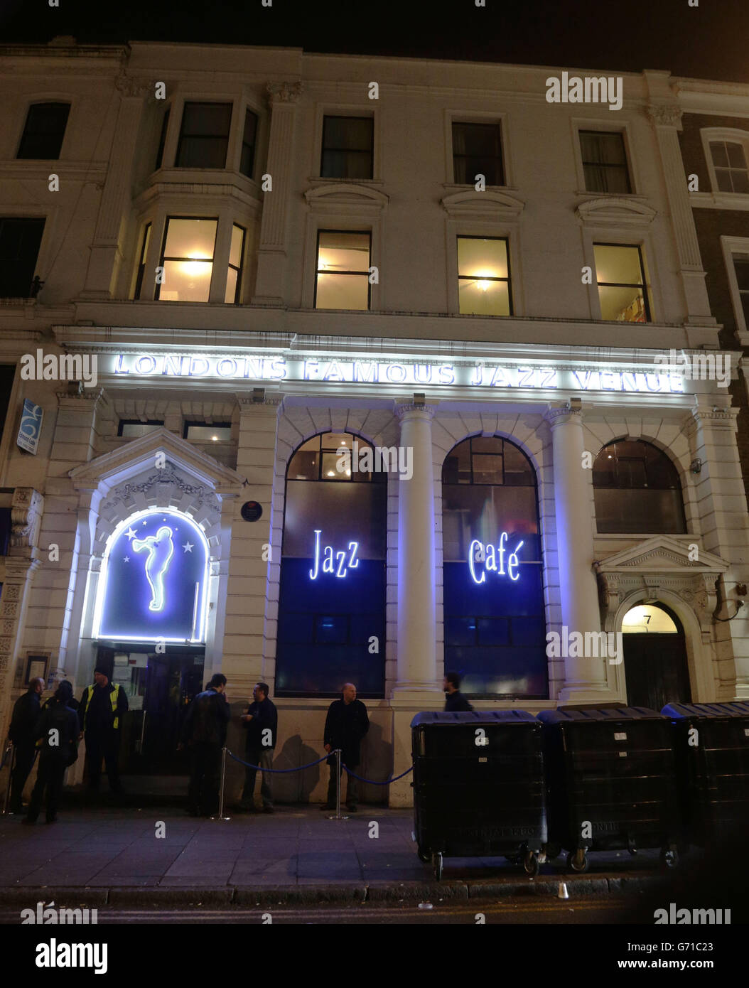 London Music Venues - Stock. The Jazz Cafe music venue in Camden ...