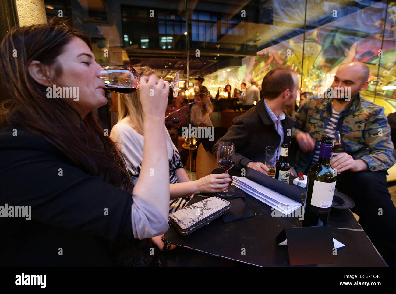 Alcohol Drinking - Stock Stock Photo - Alamy