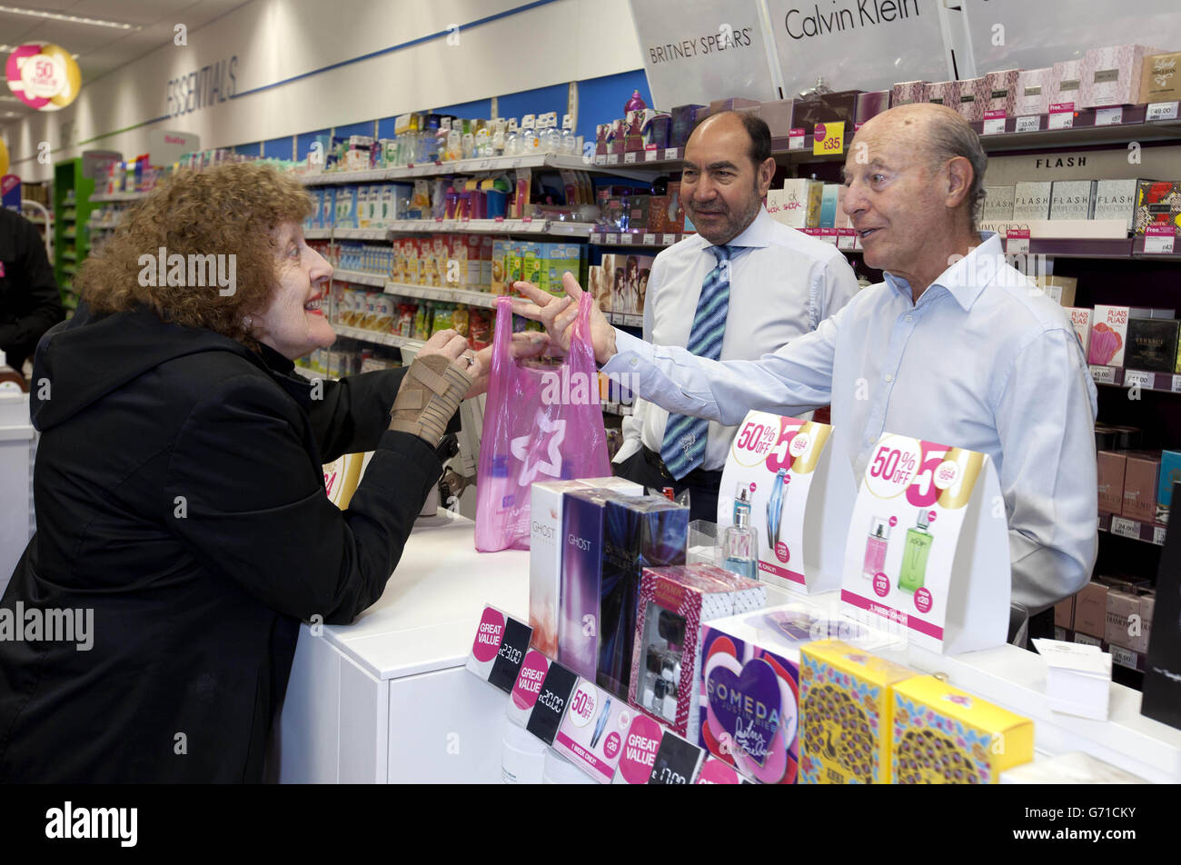Superdrug Founding Partners Howard Goldstein (right) and Ronald ...