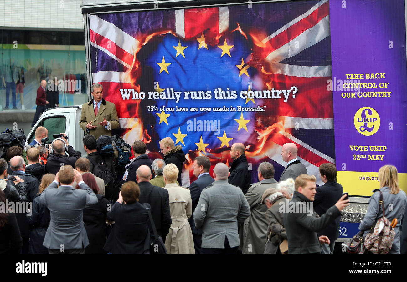 Ukip poster campaign Stock Photo - Alamy