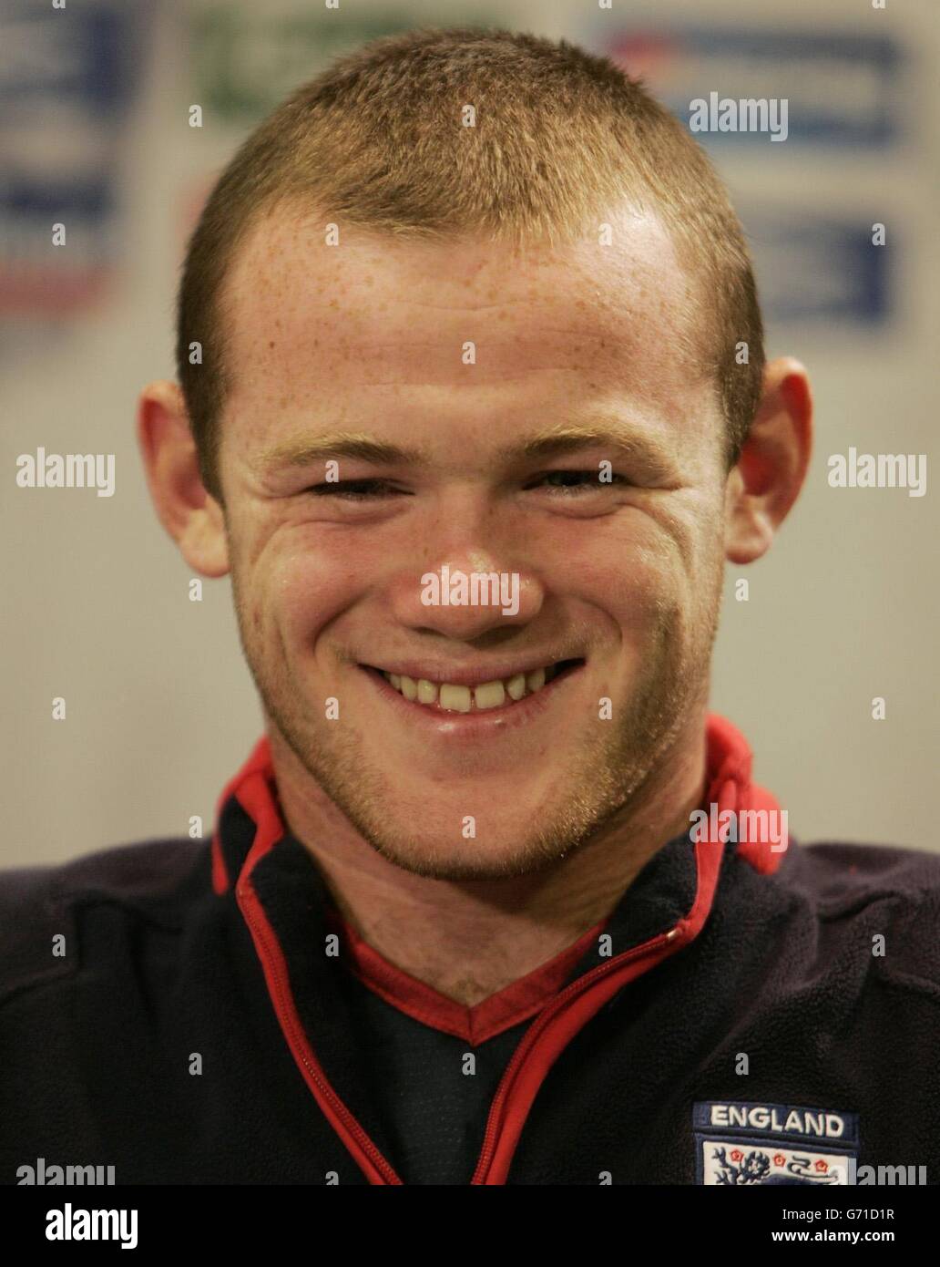 Wayne Rooney Englan Press Conference Stock Photo - Alamy