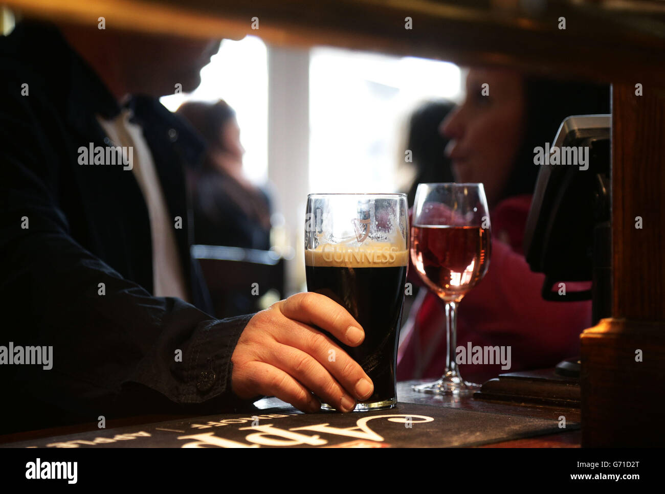 Alcohol Drinking - Stock Stock Photo - Alamy