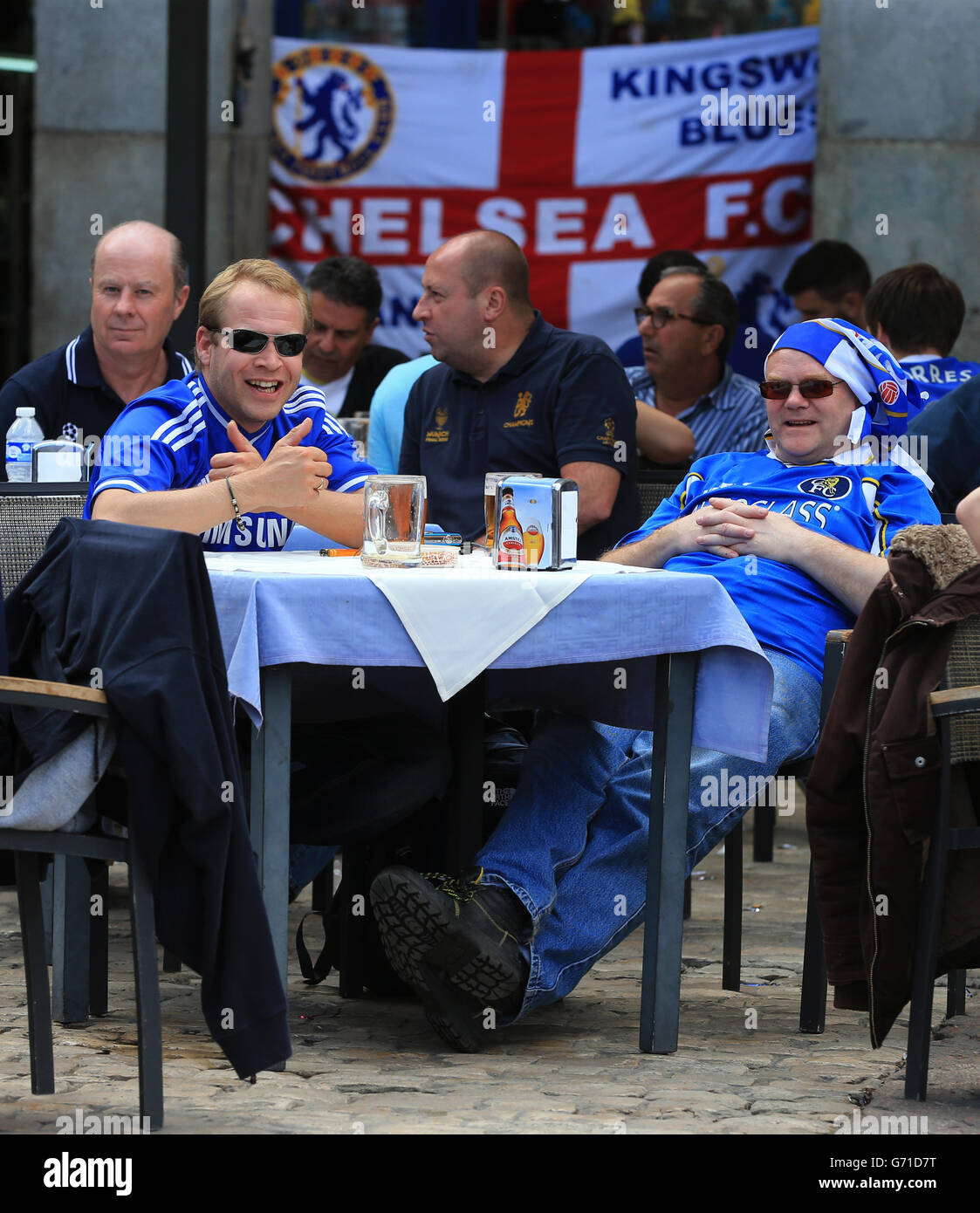 Chelsea champions league final hi-res stock photography and images - Alamy