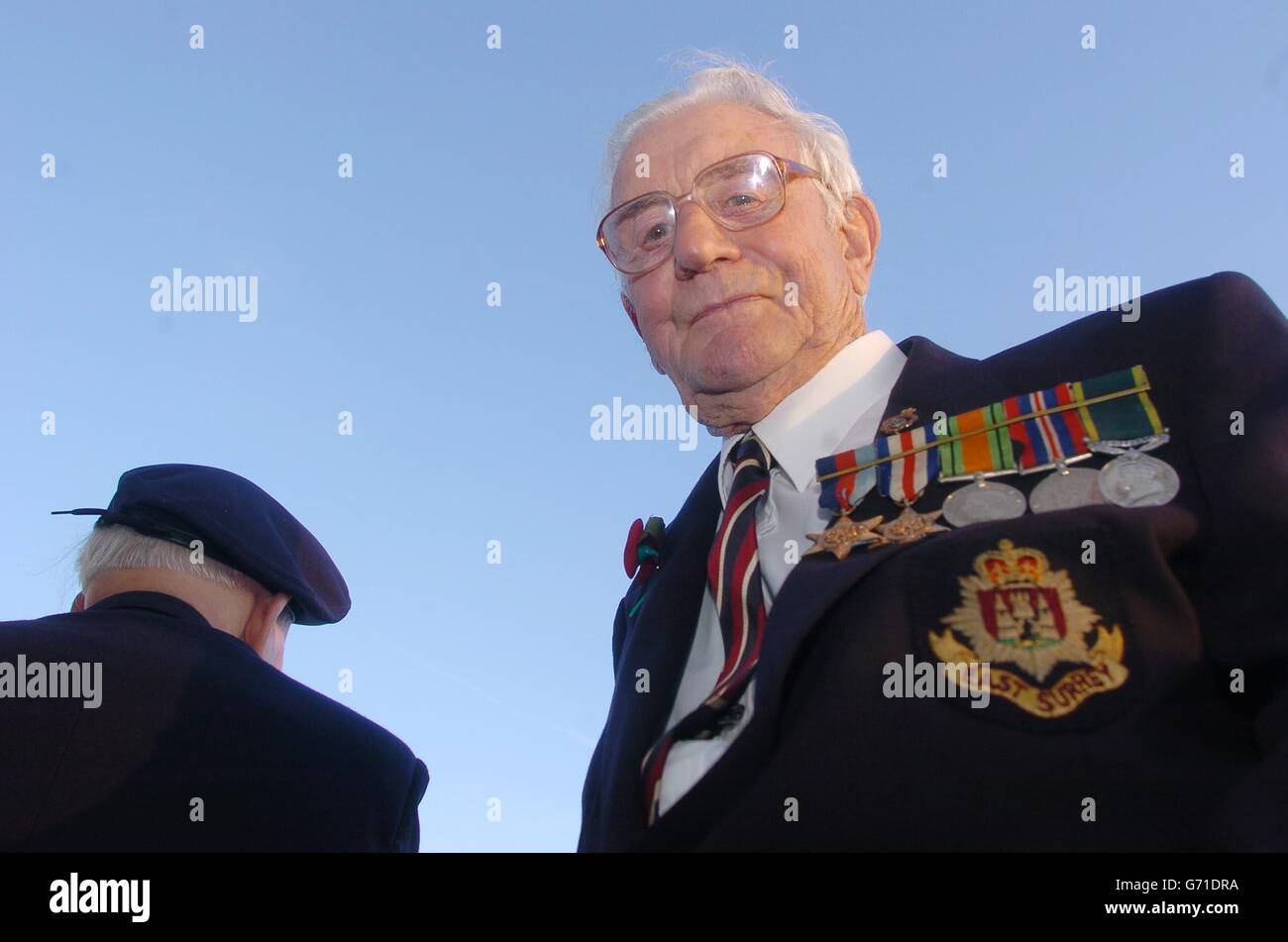 Former lance corporal Geoffrey George Allan Fordham, 83, from Southend ...
