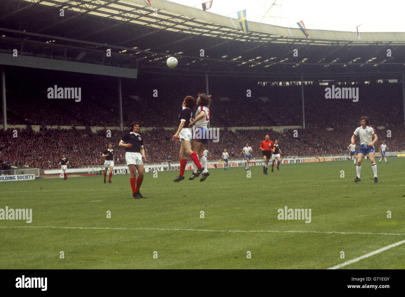 Soccer - 1975 British International Championship - England v Scotland ...