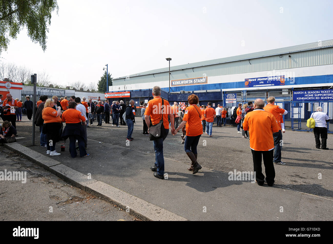 Luton town football ground hi-res stock photography and images - Alamy