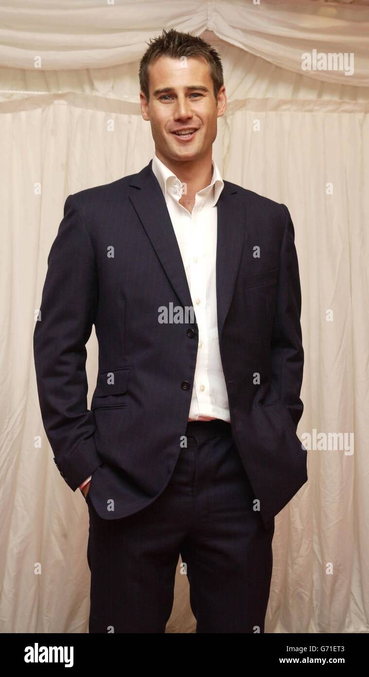 TV presenter Tim Vincent arrives at Gordon Ramsay's temporary ...