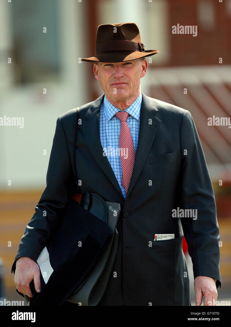 Trainer john gosden dubai duty free weekend newbury racecourse hi-res ...