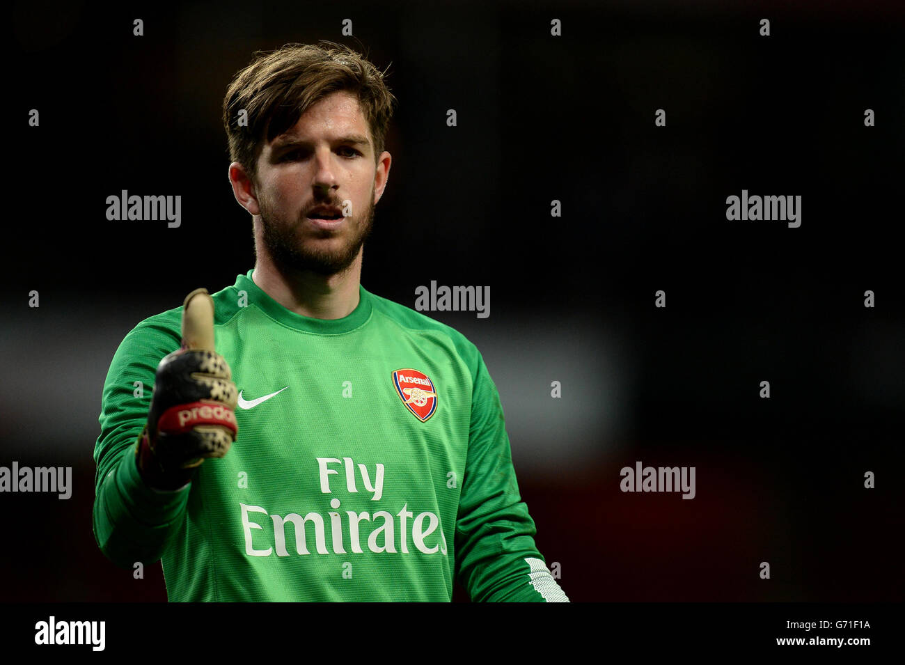 Arsenal goalkeeper josh vickers hi-res stock photography and images - Alamy