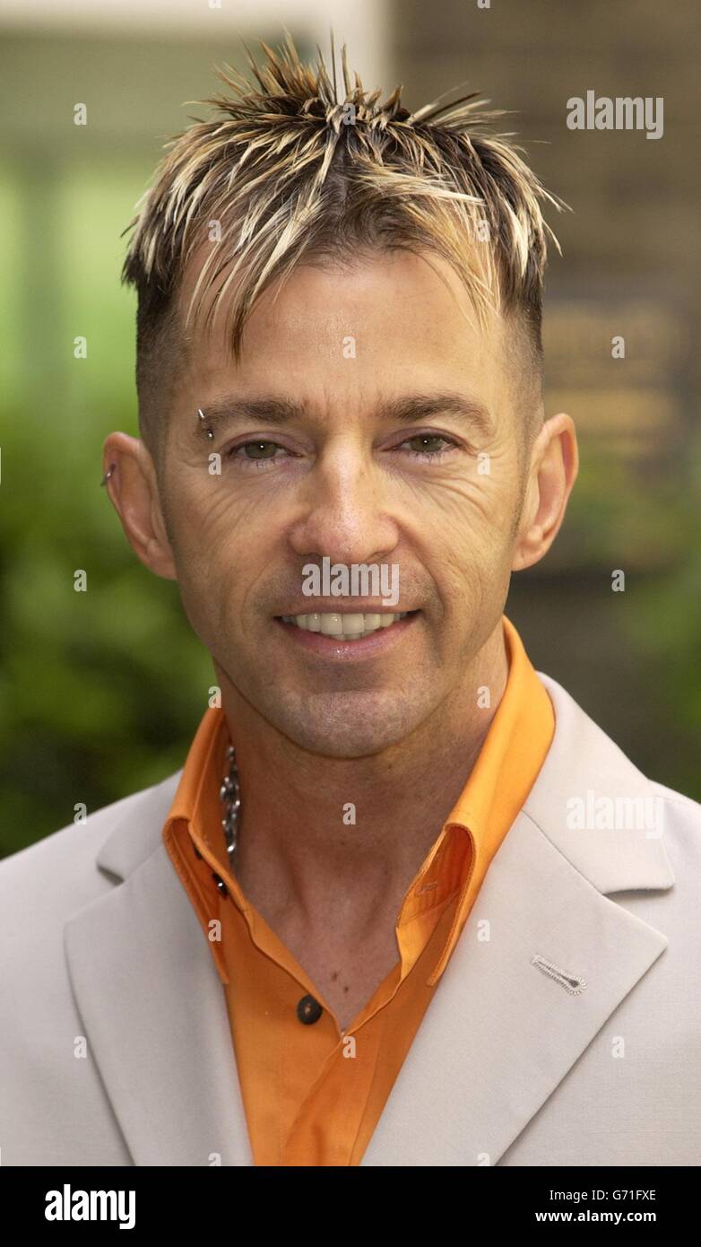 Limahl poses for photographers at Hush in central London. 80's pop ...
