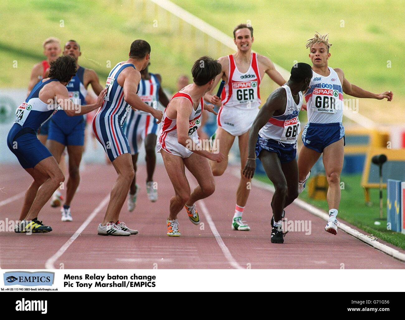 Baton change hi-res stock photography and images - Alamy