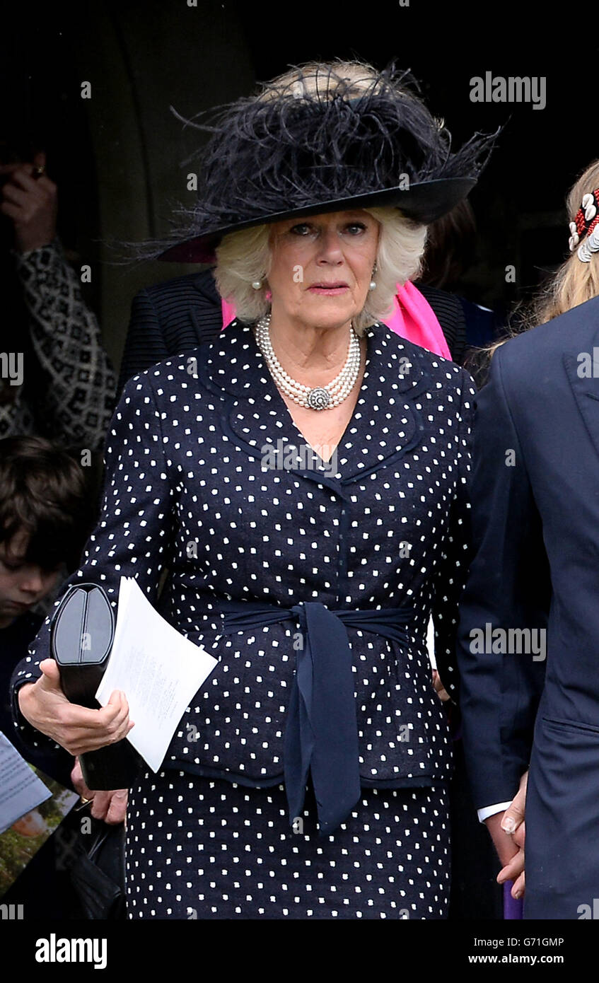 Mark Shand funeral Stock Photo - Alamy