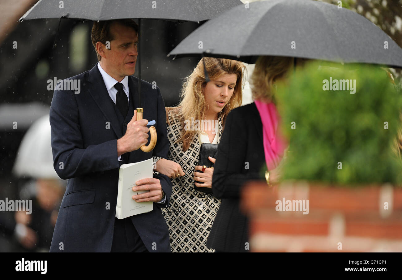 Mark Shand funeral Stock Photo - Alamy