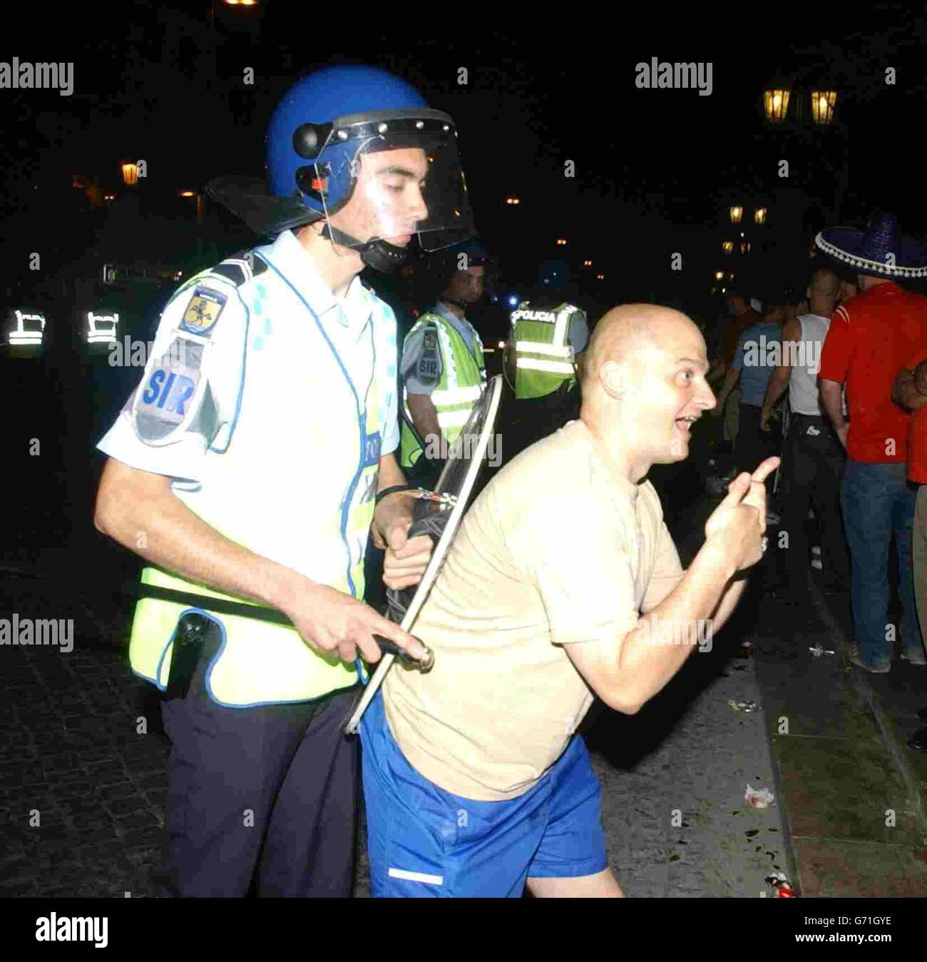 Sport football crime police hi-res stock photography and images - Alamy