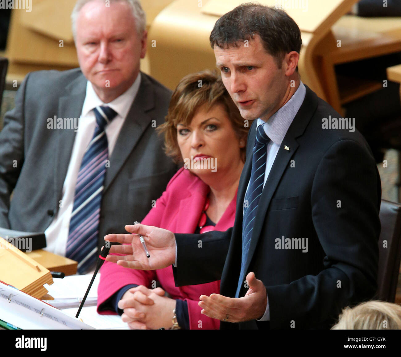 First Minister's Questions Stock Photo - Alamy