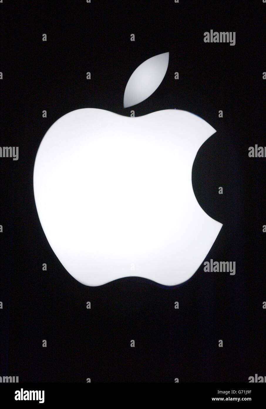 Apple Mac logo Stock Photo - Alamy