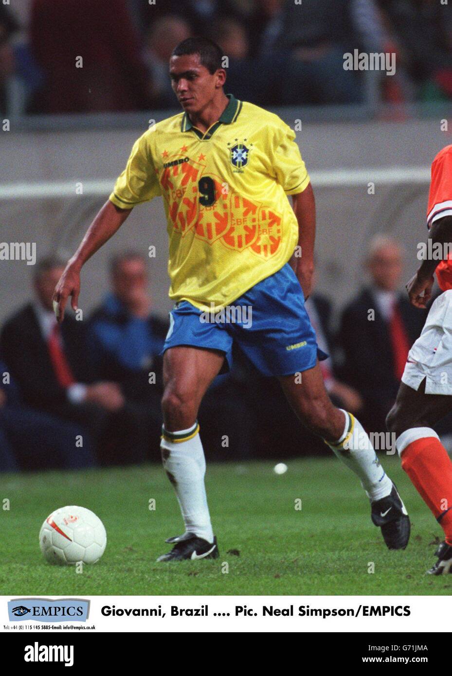 Soccer - Friendly - Holland v Brazil. Giovanni, Brazil Stock Photo - Alamy