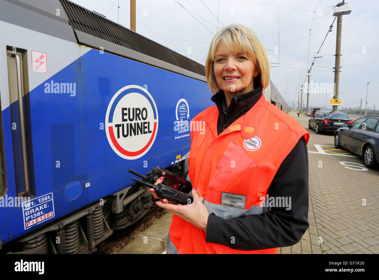 Previously unissued photo dated 25/4/14 of Operations Leader Christine ...