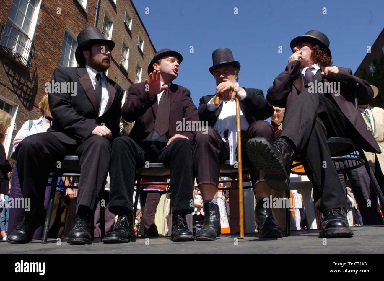 Part of the 100th anniversary celebrations of bloomsday hi-res stock ...