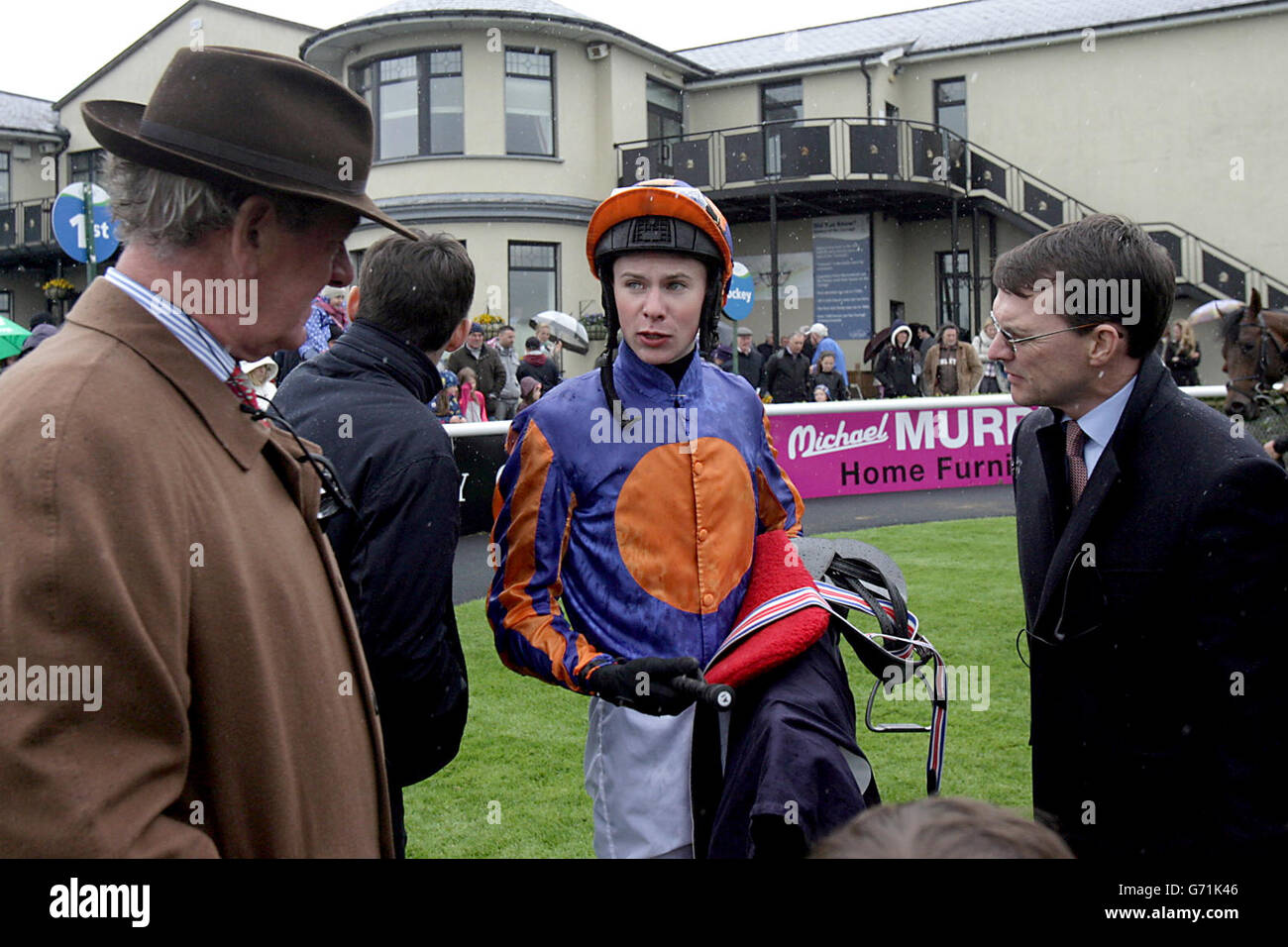 Horse racing newbridge parishes family hi-res stock photography and ...