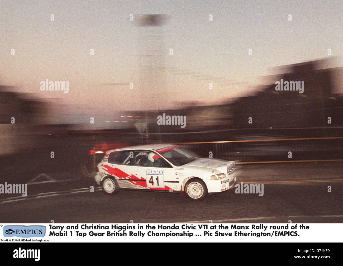 British Rally Championship Stock Photo - Alamy