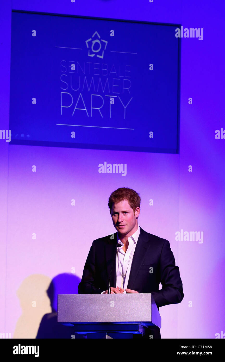 Sentebale 10th anniversary summer party Stock Photo - Alamy