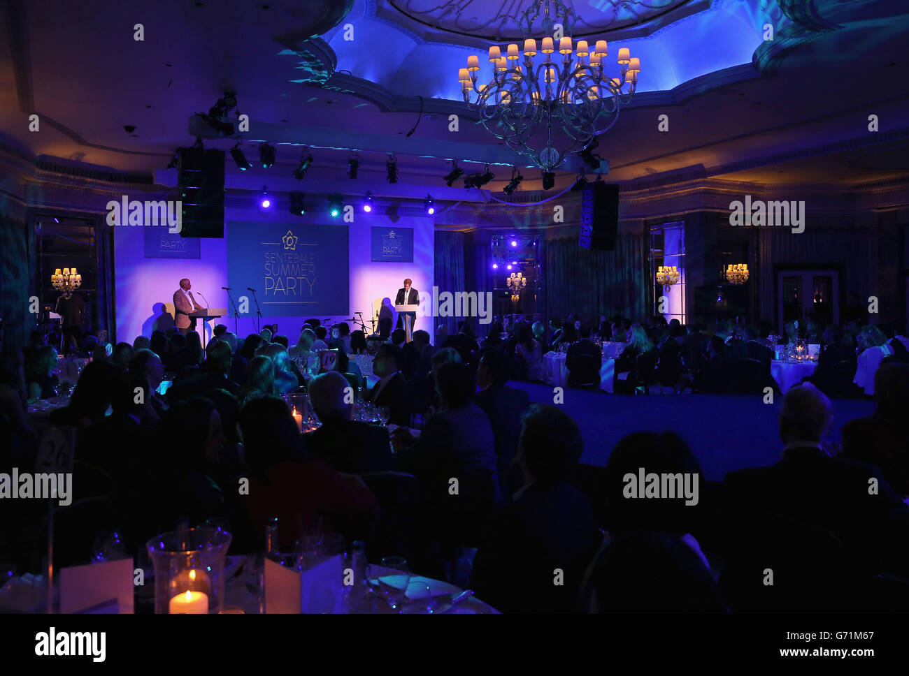 Sentebale 10th anniversary summer party Stock Photo - Alamy