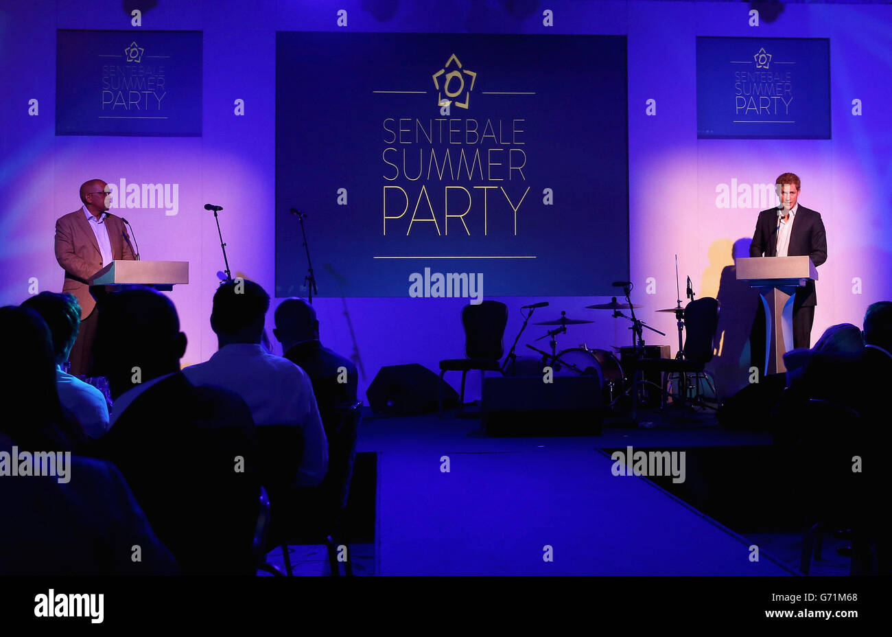 Sentebale 10th anniversary summer party Stock Photo - Alamy