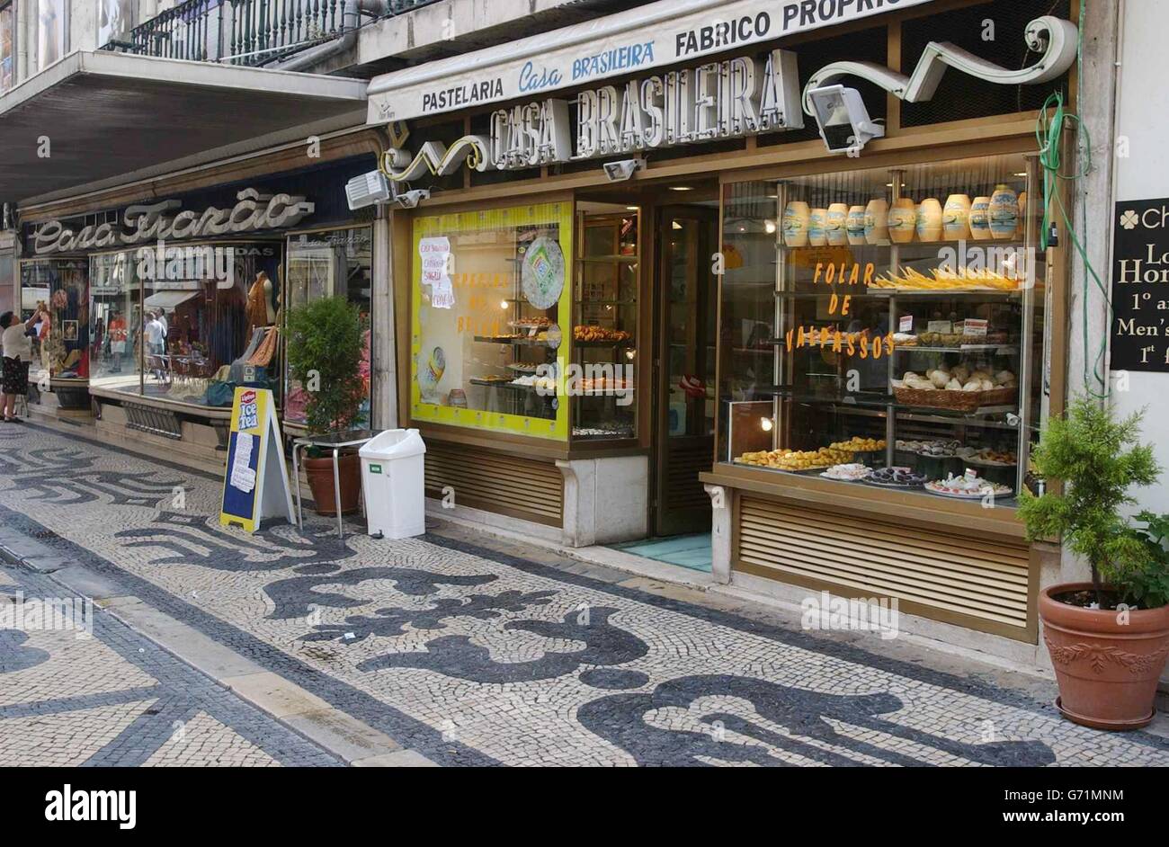 The bakery in rua augusta hi-res stock photography and images - Alamy