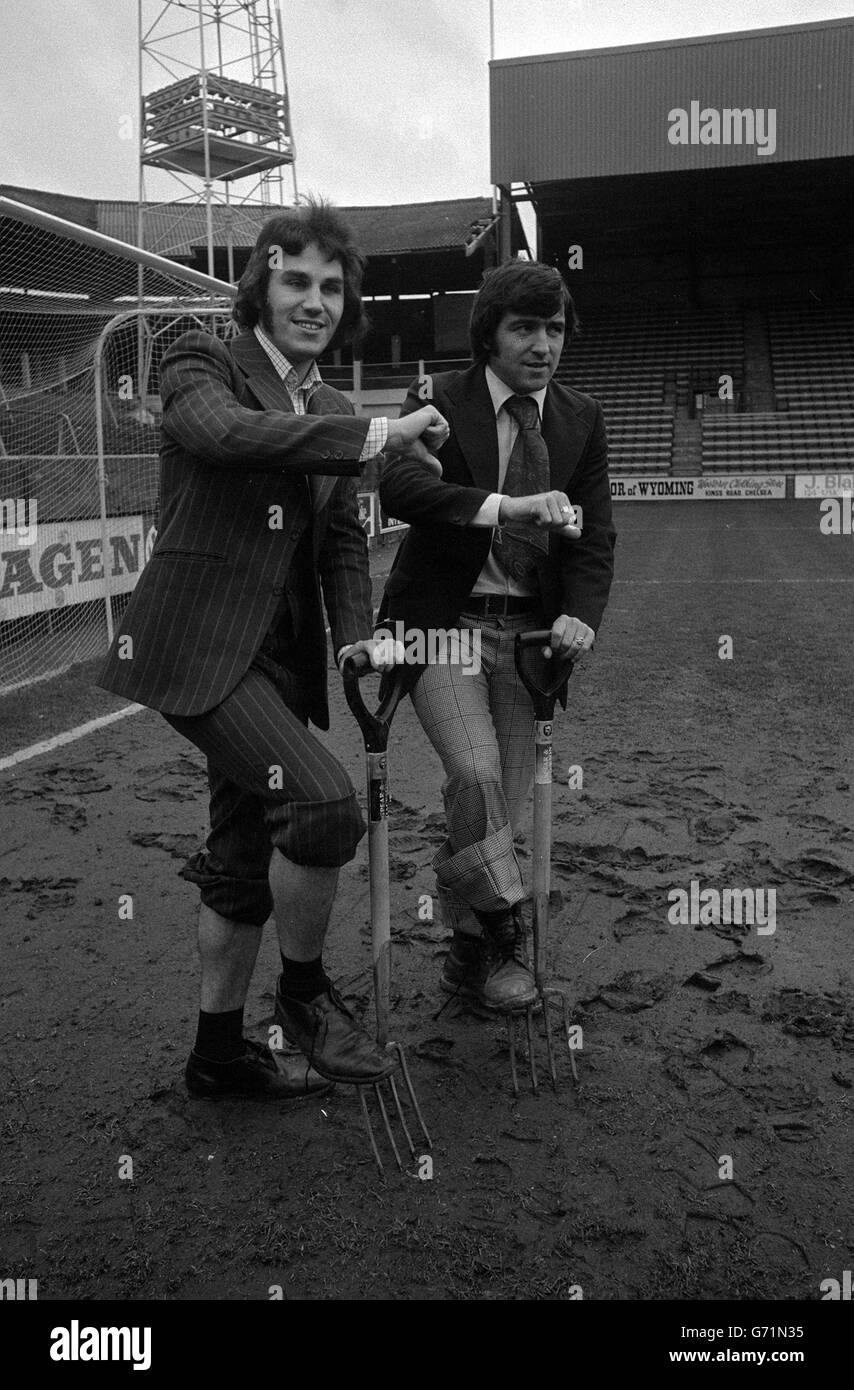 Terry venables chelsea Black and White Stock Photos & Images - Alamy