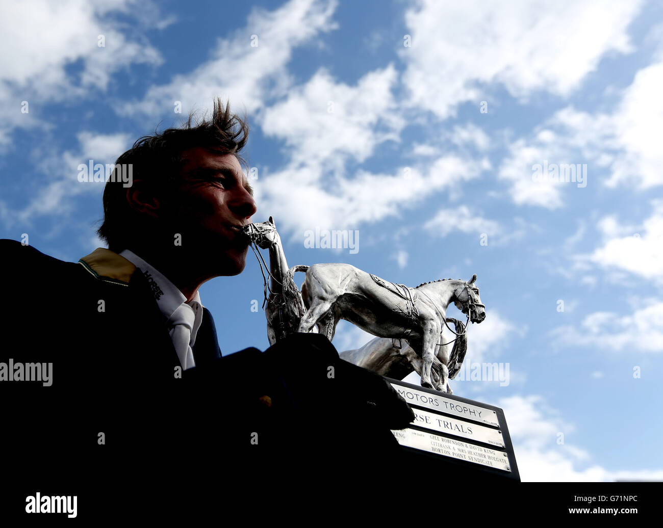 Australia's Sam Griffiths who rode Paulank Brockagh celebrates winning ...