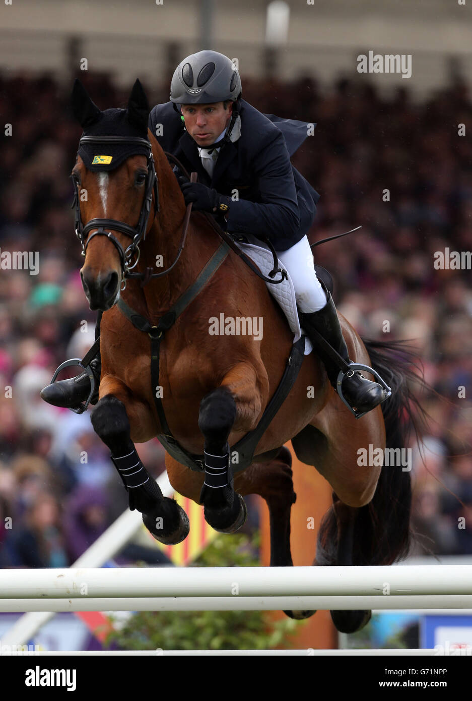 Australia's Sam Griffiths riding Paulank Brockagh wins the Mitsubishi ...