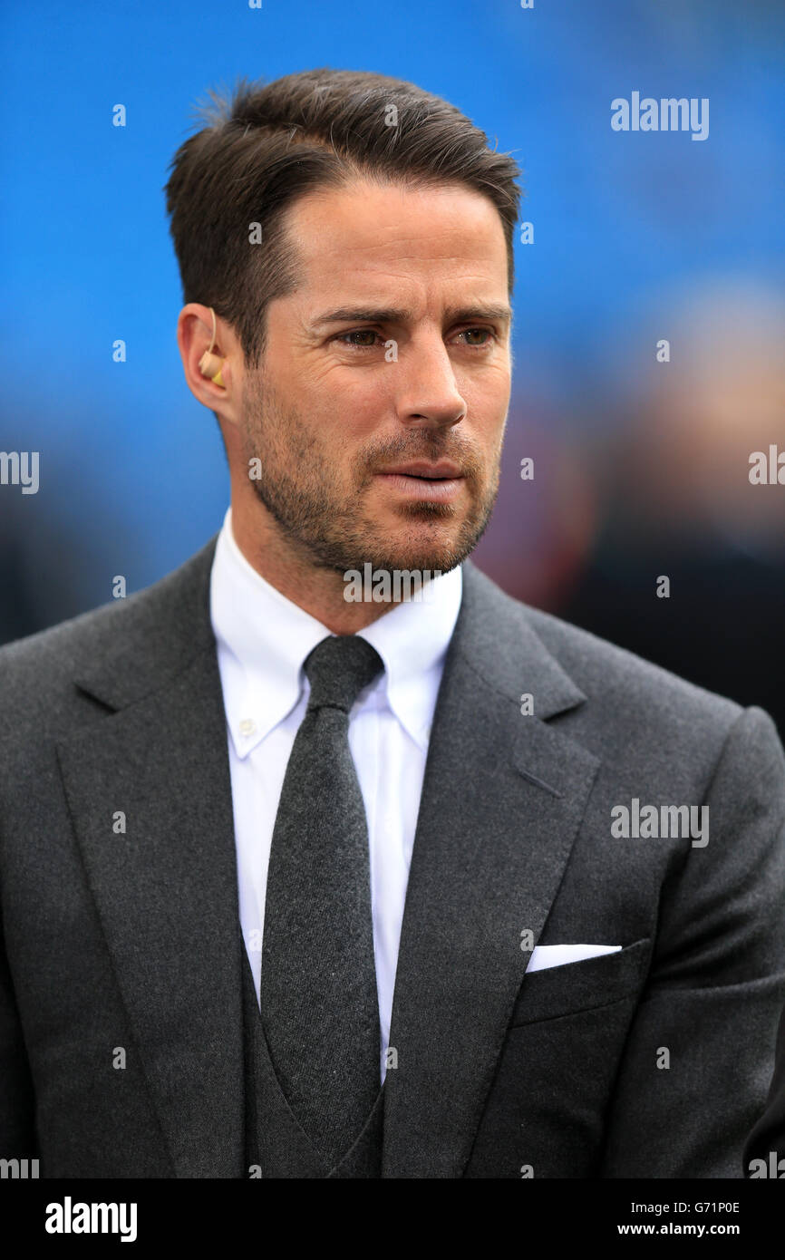 Sky sports football pundit jamie redknapp hi-res stock photography and ...