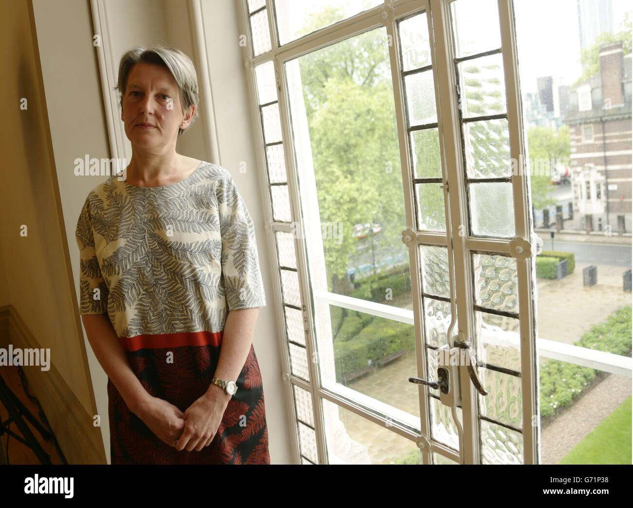 A portrait of Tate Britain director Penelope Curtis, during the Turner ...