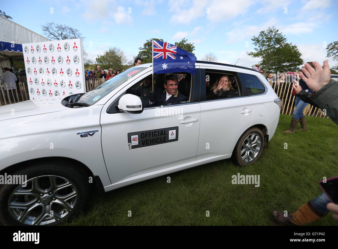 Australia's Sam Griffiths riding Paulank Brockagh wins the Mitsubishi ...