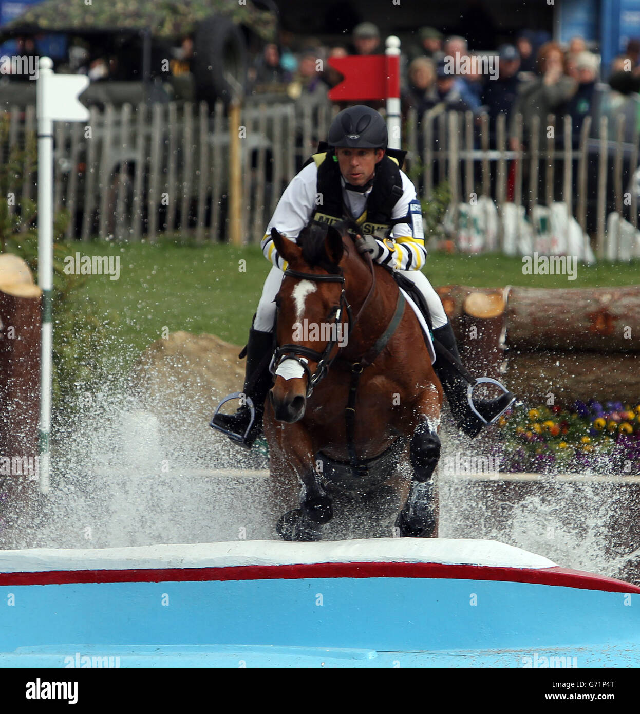 Australia's Sam Griffiths riding Paulank Brockagh in the Cross Country ...