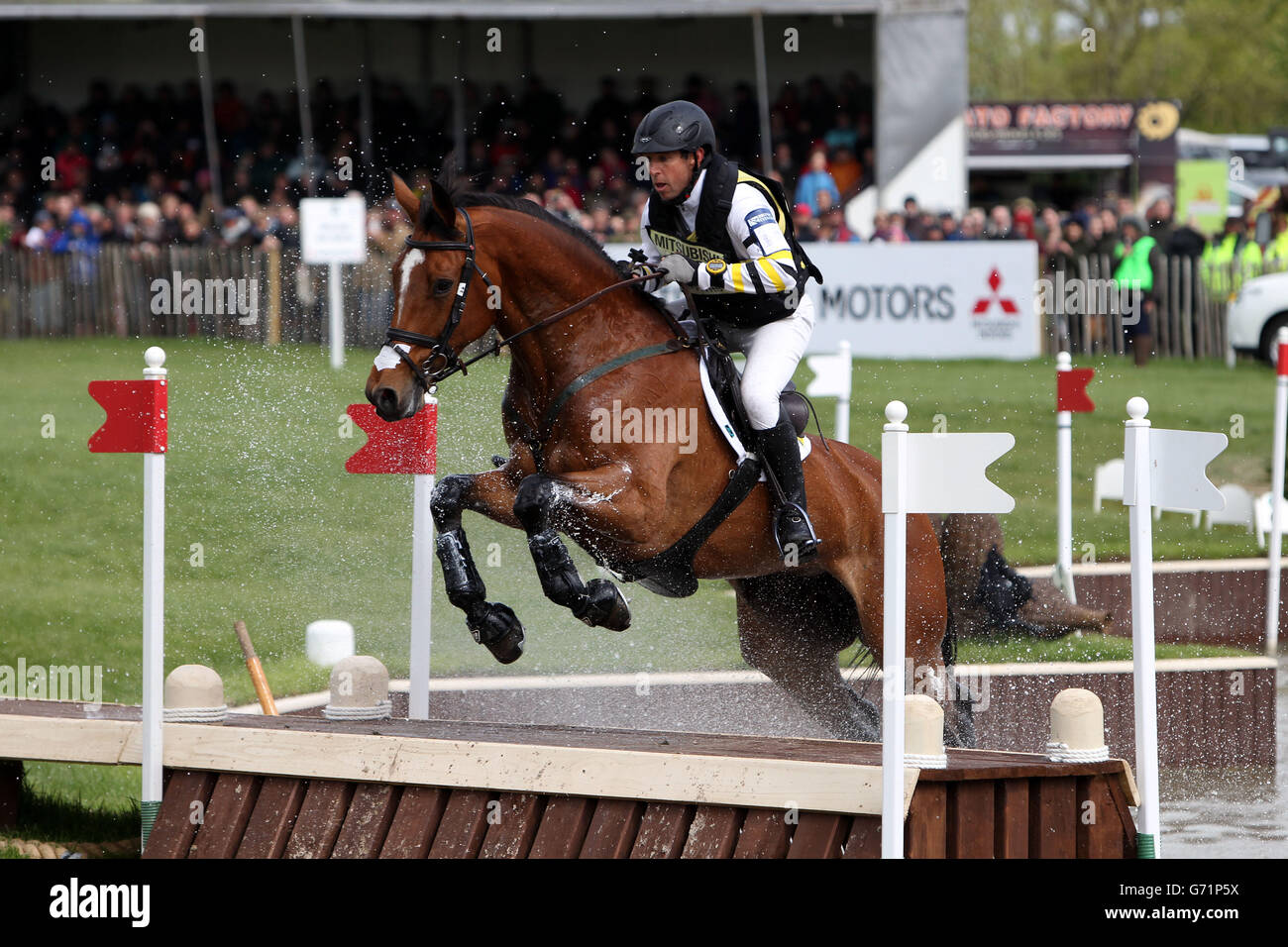 Australia's Sam Griffiths riding Paulank Brockagh in the Cross Country ...