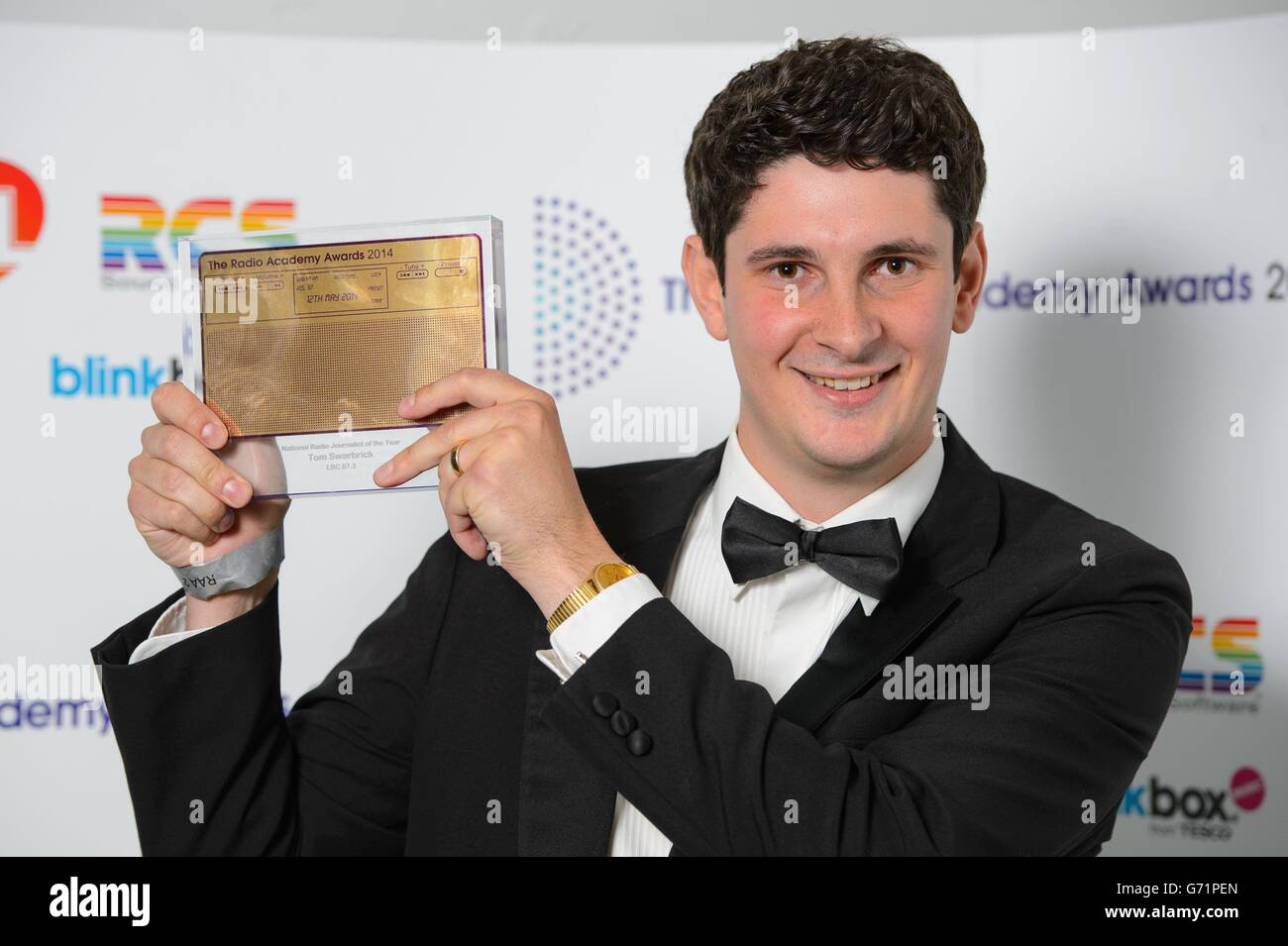 Tom Swarbrick winner of National Radio Journalist of the Year at the ...