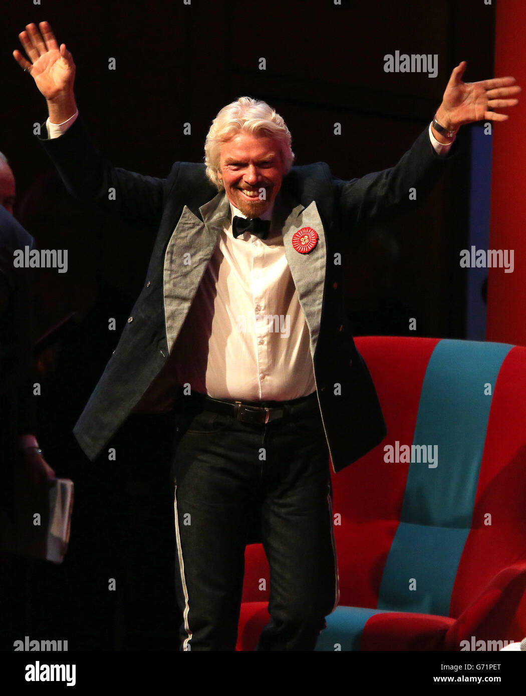 Sir Richard Branson during a Question and Answer Session hosted by ...