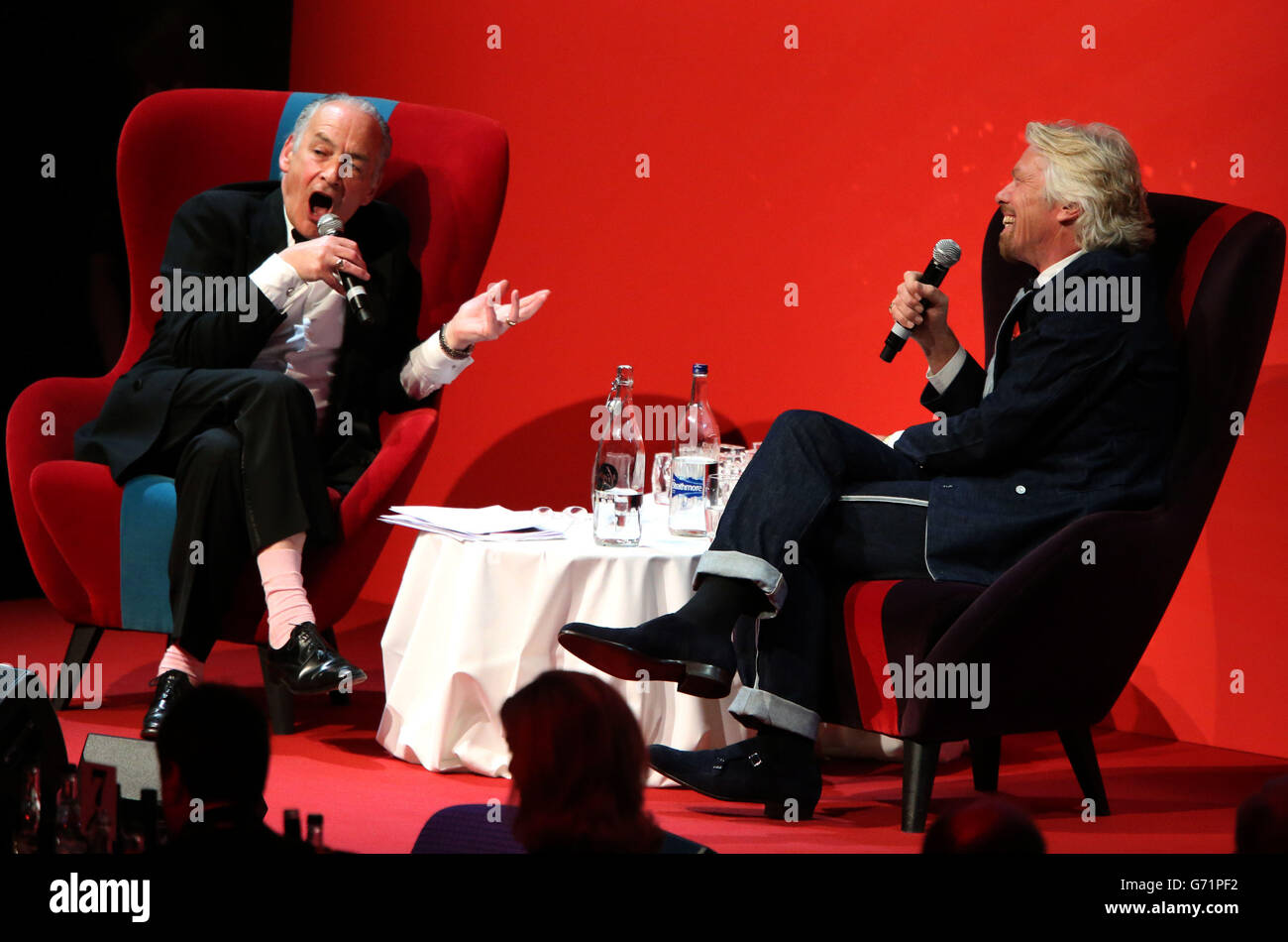 Sir Richard Branson during a Question and Answer Session hosted by ...