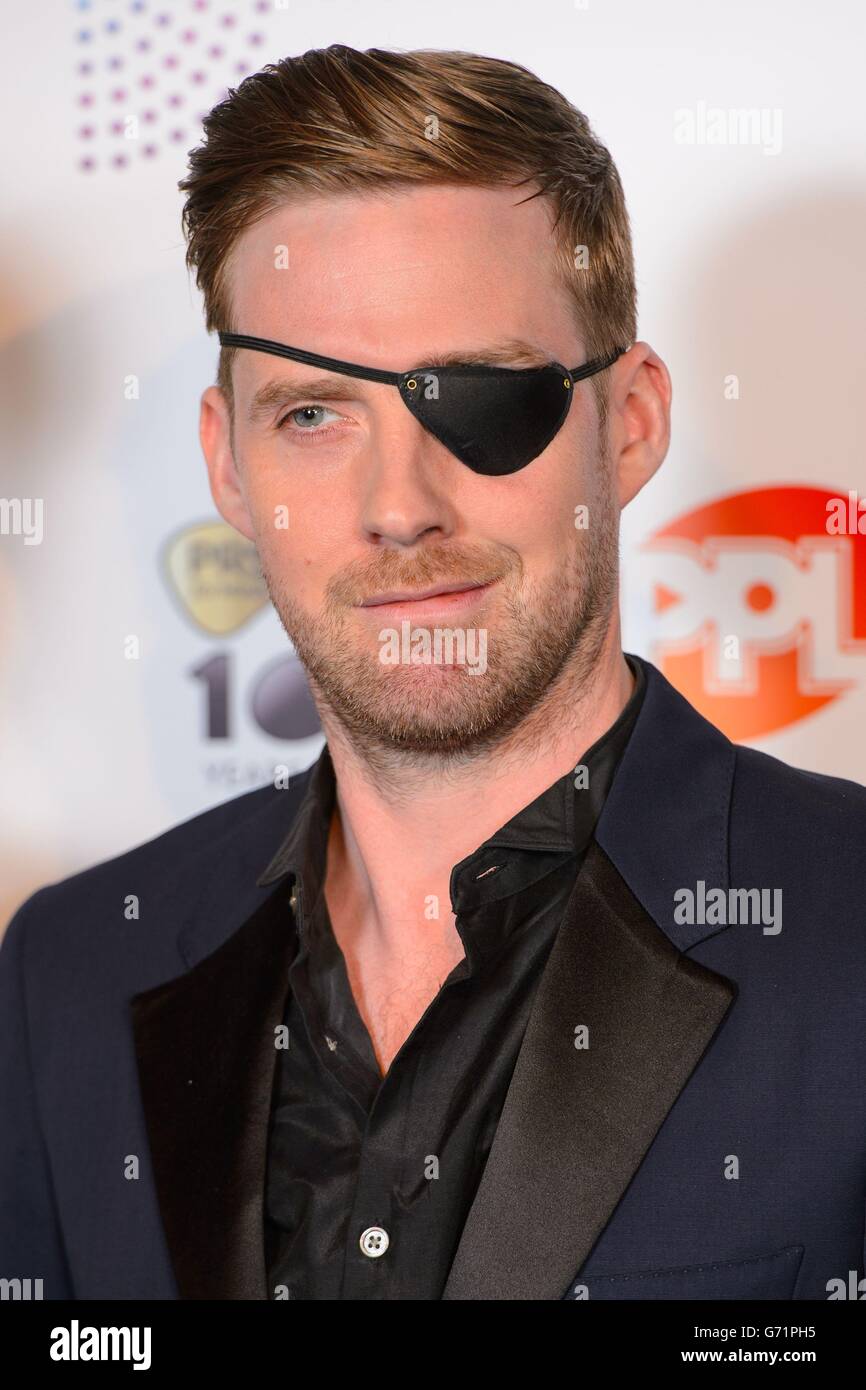 Ricky Wilson arriving at the Radio Academy Awards 2014, at the ...