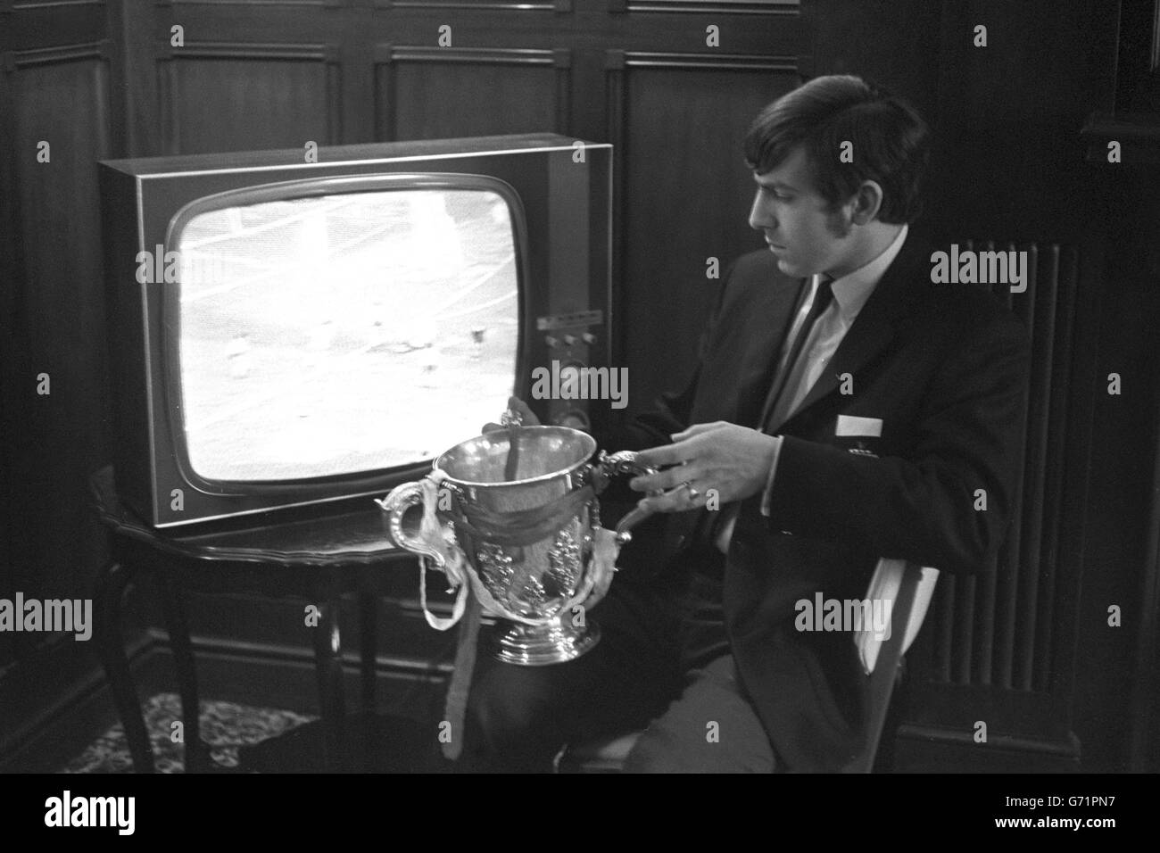 Don Rogers, scorer of the two goals in Swindon's League Cup Final ...
